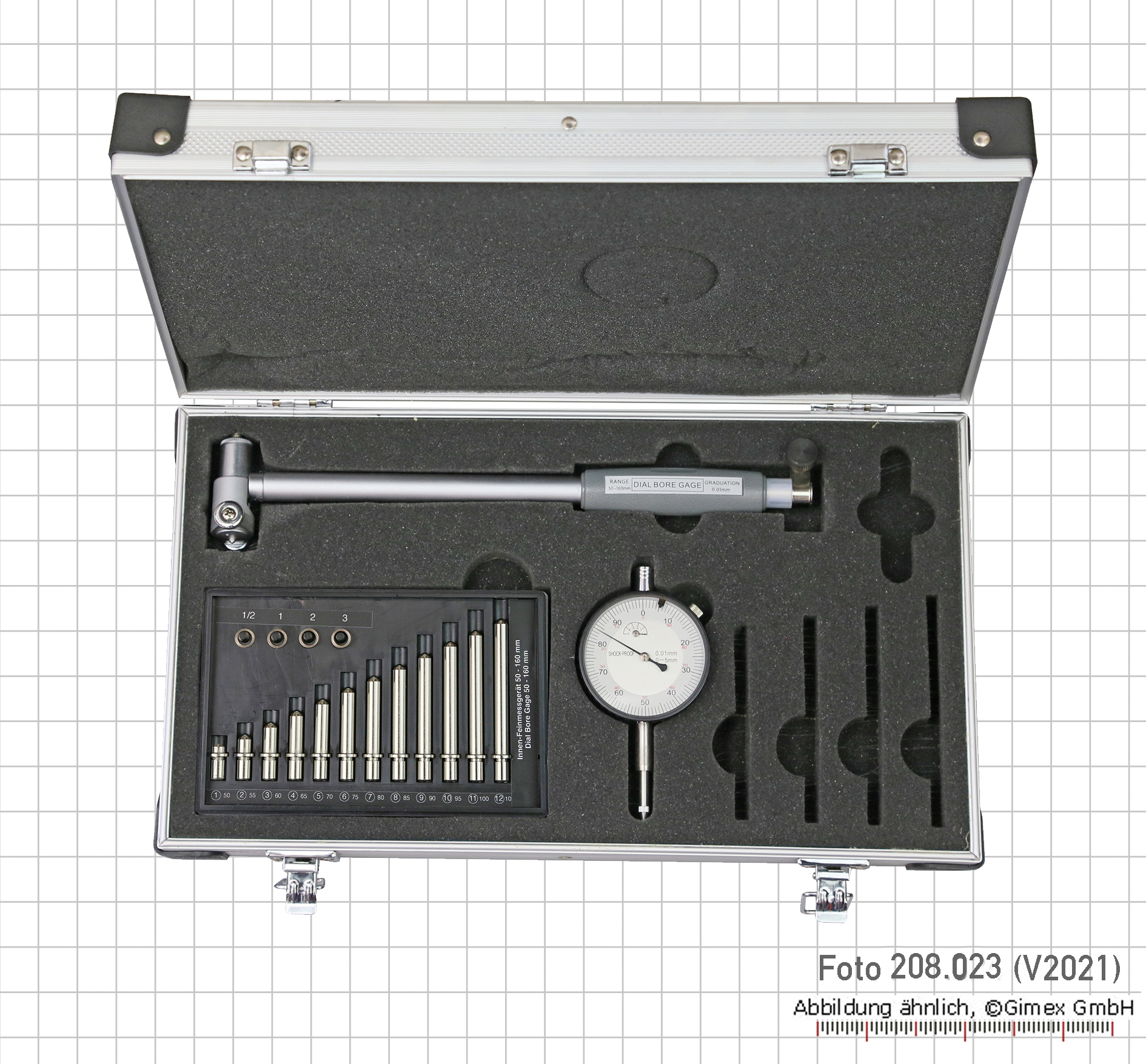 Exactools - Internal measuring instrument, 50 - 100 mm